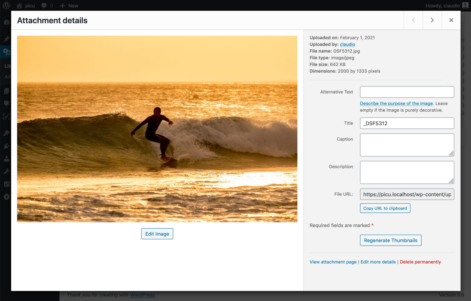 How to change image sizes in WordPress – picu